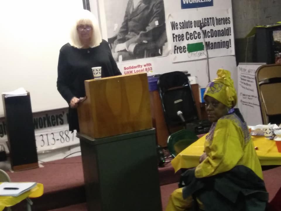 Detroit International Women’s Day Chair Sharon Feldman on March 6, 2020 ...